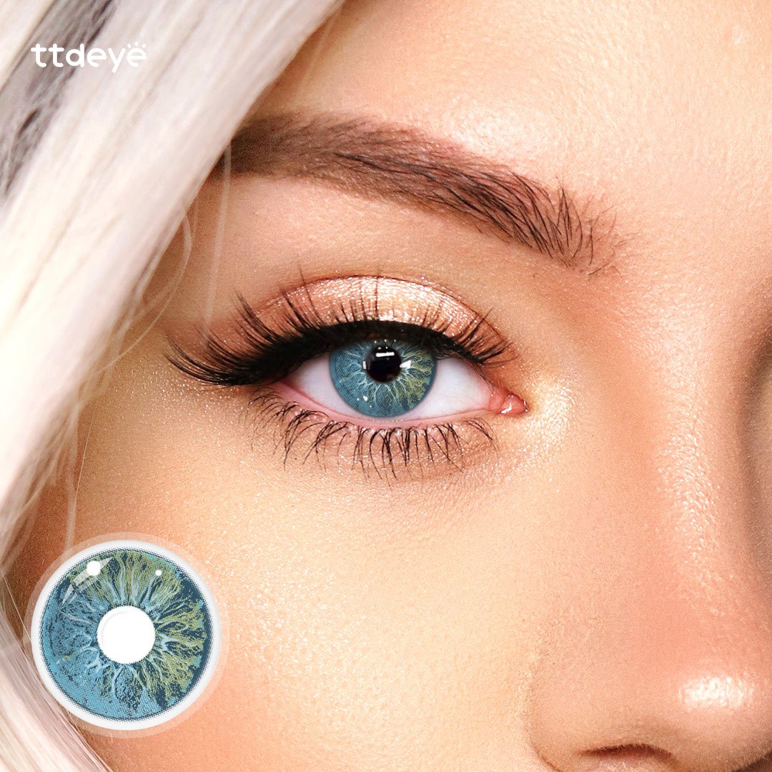 TTDeye Orion Blue Colored Contact Lenses