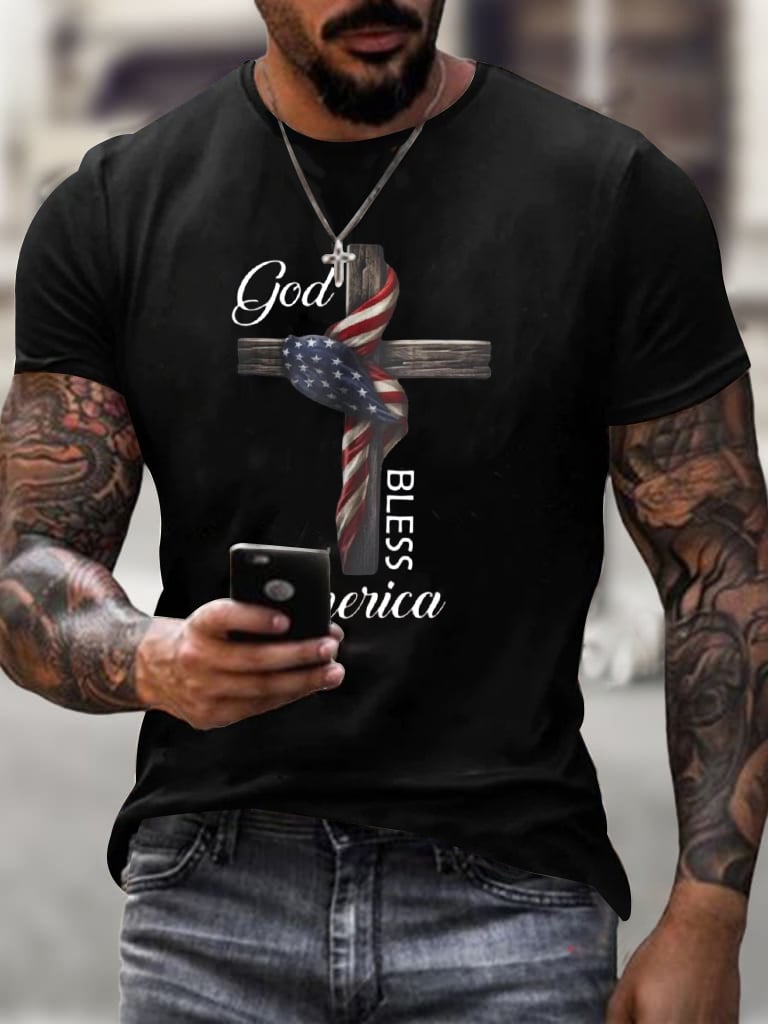 Men's God Bless America T-Shirt