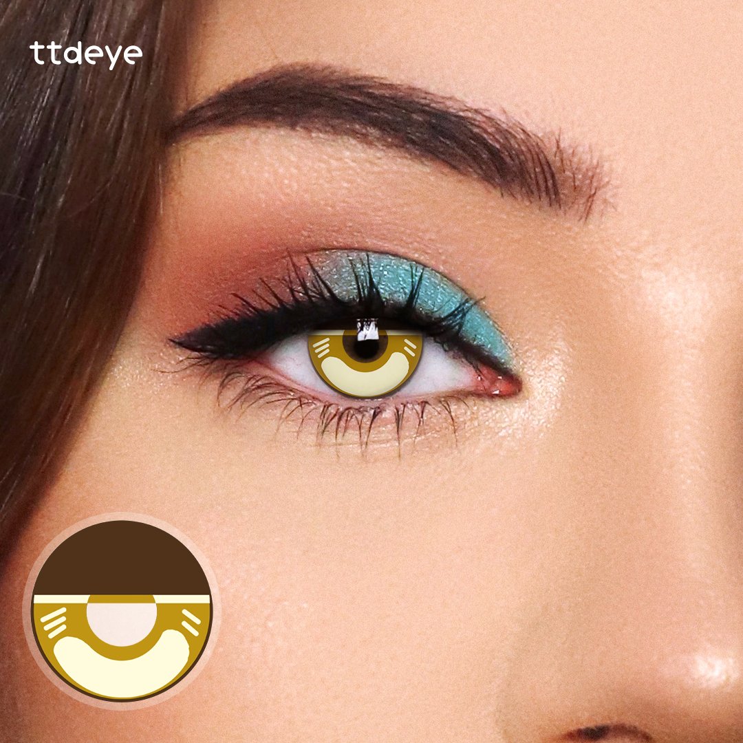 TTDeye Demon Slayer Agatsuma Zenitsu Colored Contact Lenses