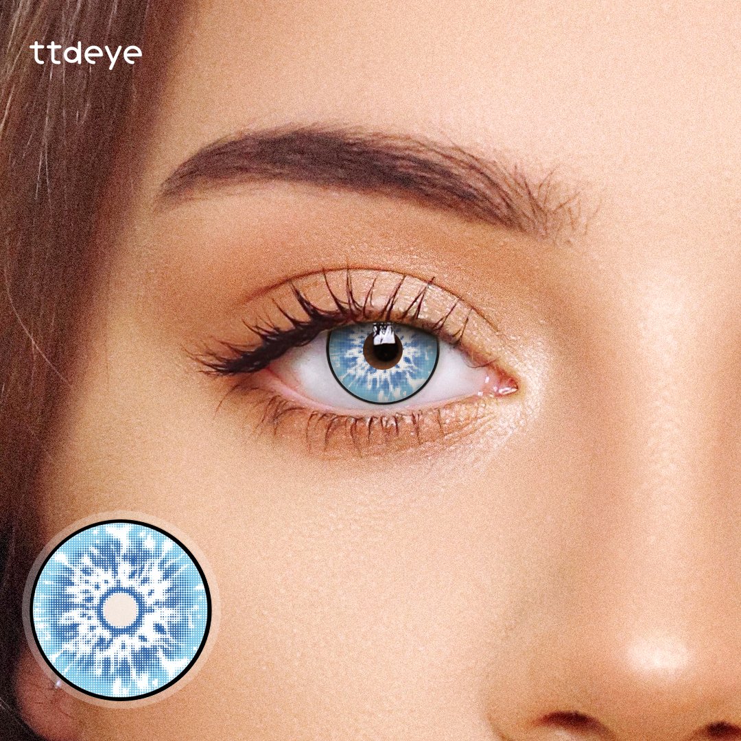 TTDeye Gojo Blue Colored Contact Lenses