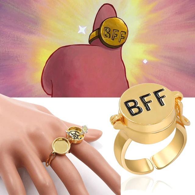2-Pack SpongeBob BFF Rings