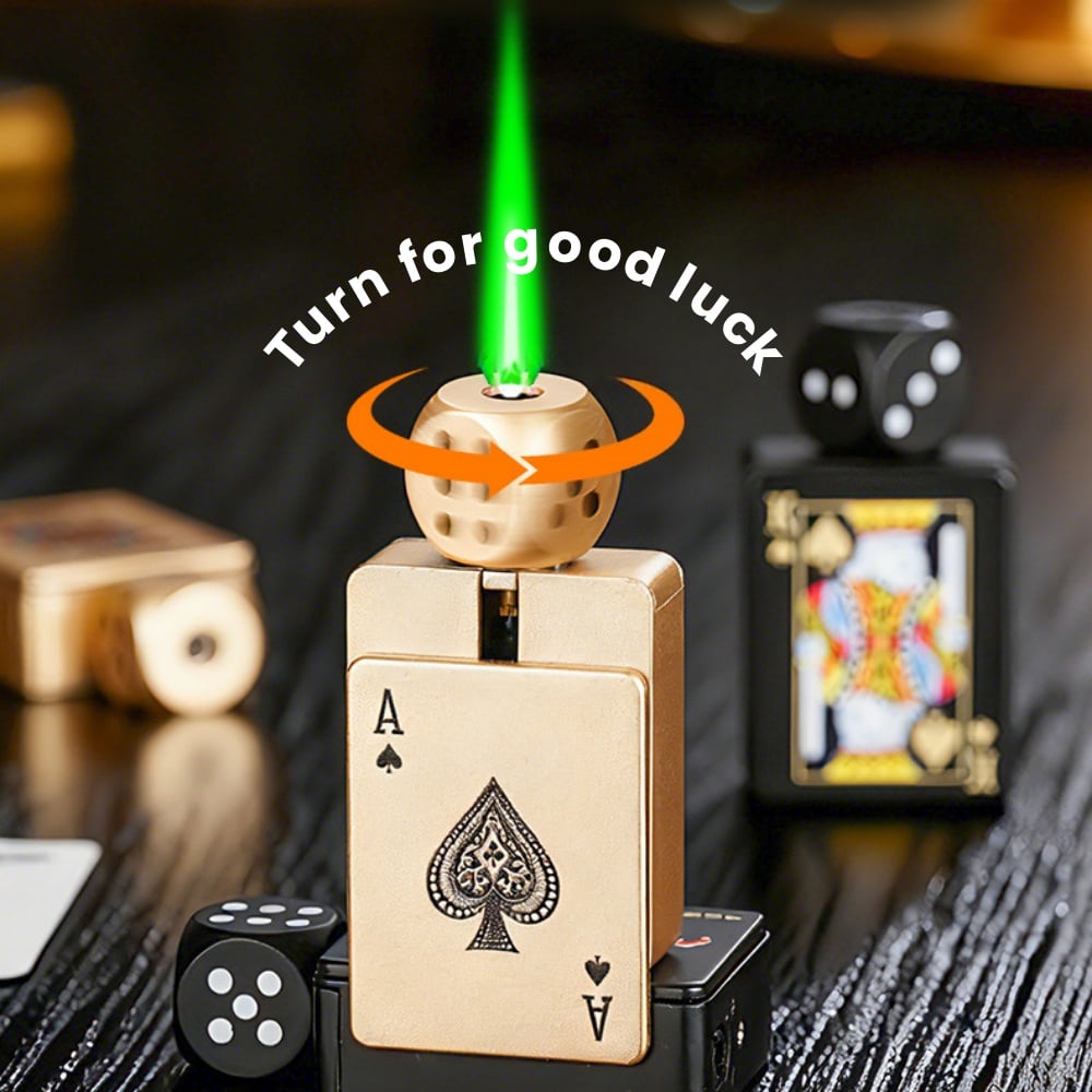Stress-Relief Rotating Dice Lighter – dailyard