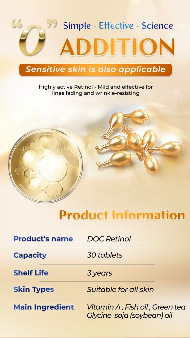 Anti-Wrinkle Firming&Skin Rejuvena Doc Retinol Serum - Rectangulau
