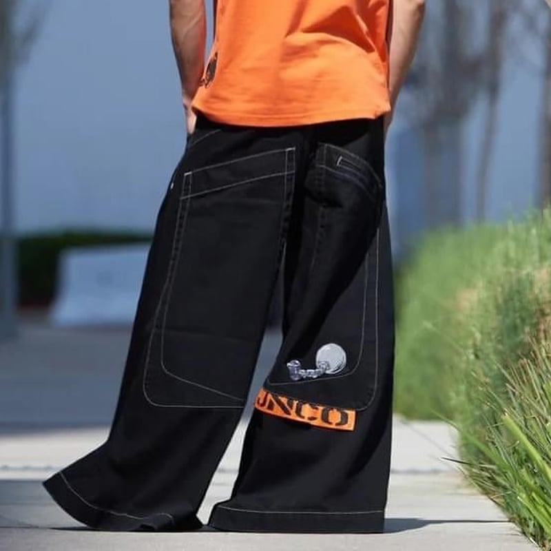 Goth Hip Hop Denim Jeans