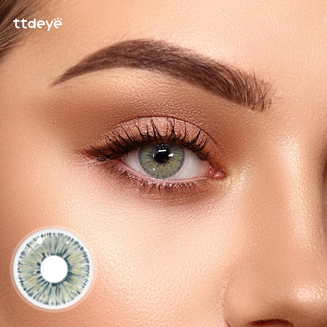 TTDeye Angelia Green Colored Contact Lenses