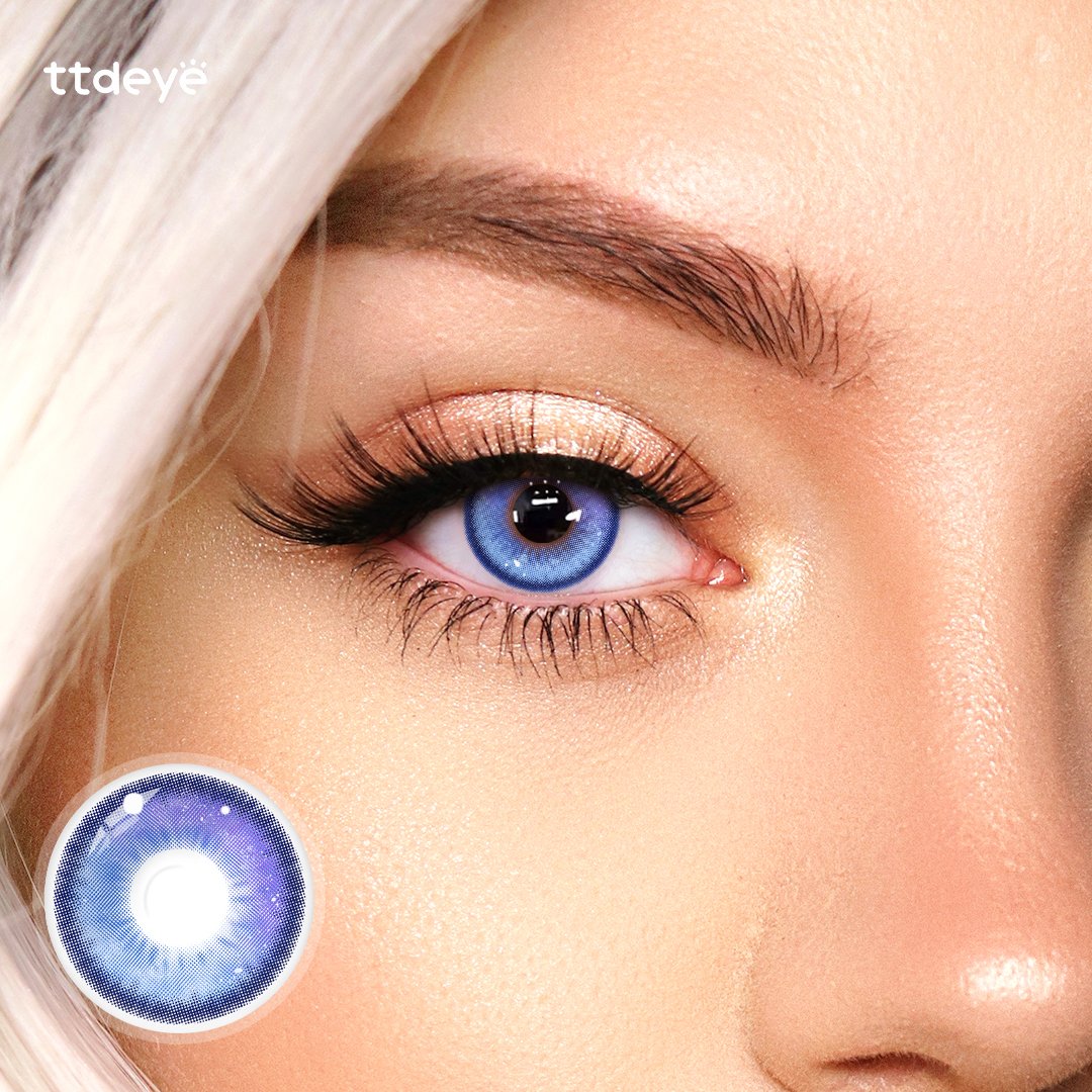 TTDeye Pixie Blue Colored Contact Lenses