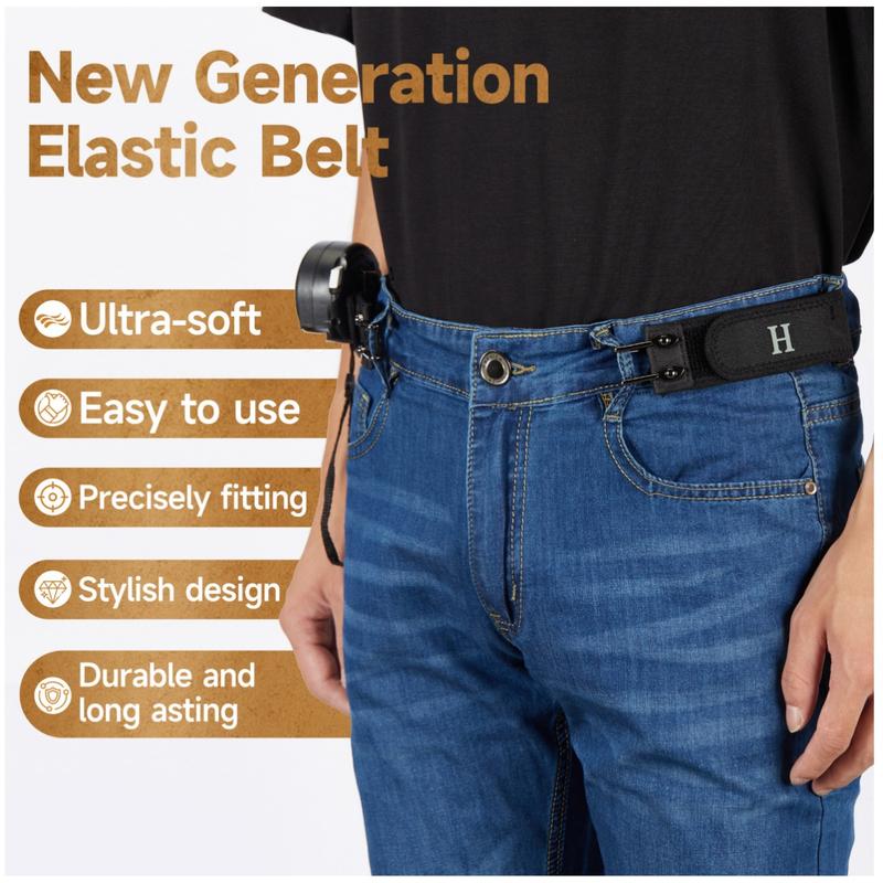 🔥Buy 2 Get 2 Free 50K+ SOLD!⚡Tactical Metal Hook Elastic Belt (Unisex ...
