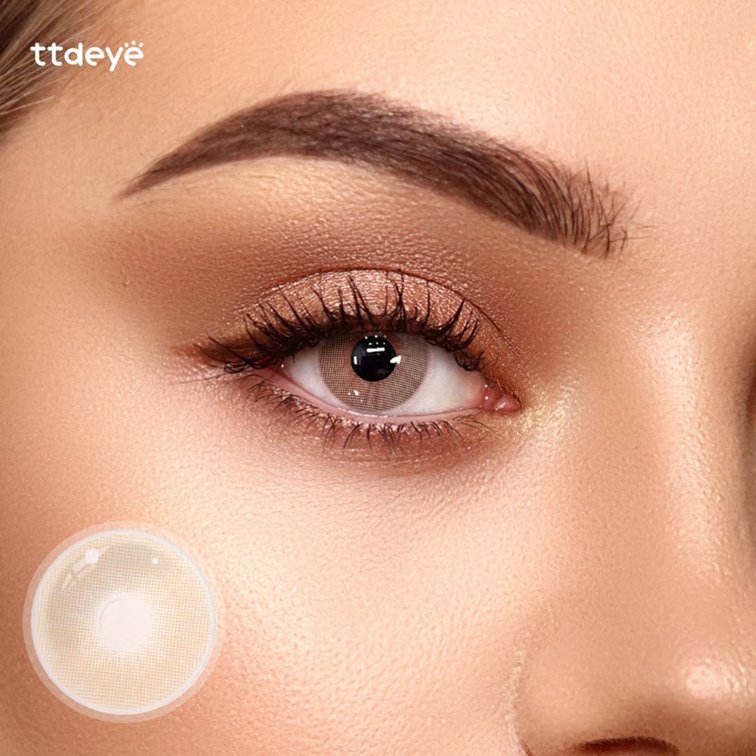 Natural Dark to Light Brown Contacts & Circle Lenses – TTDEYE