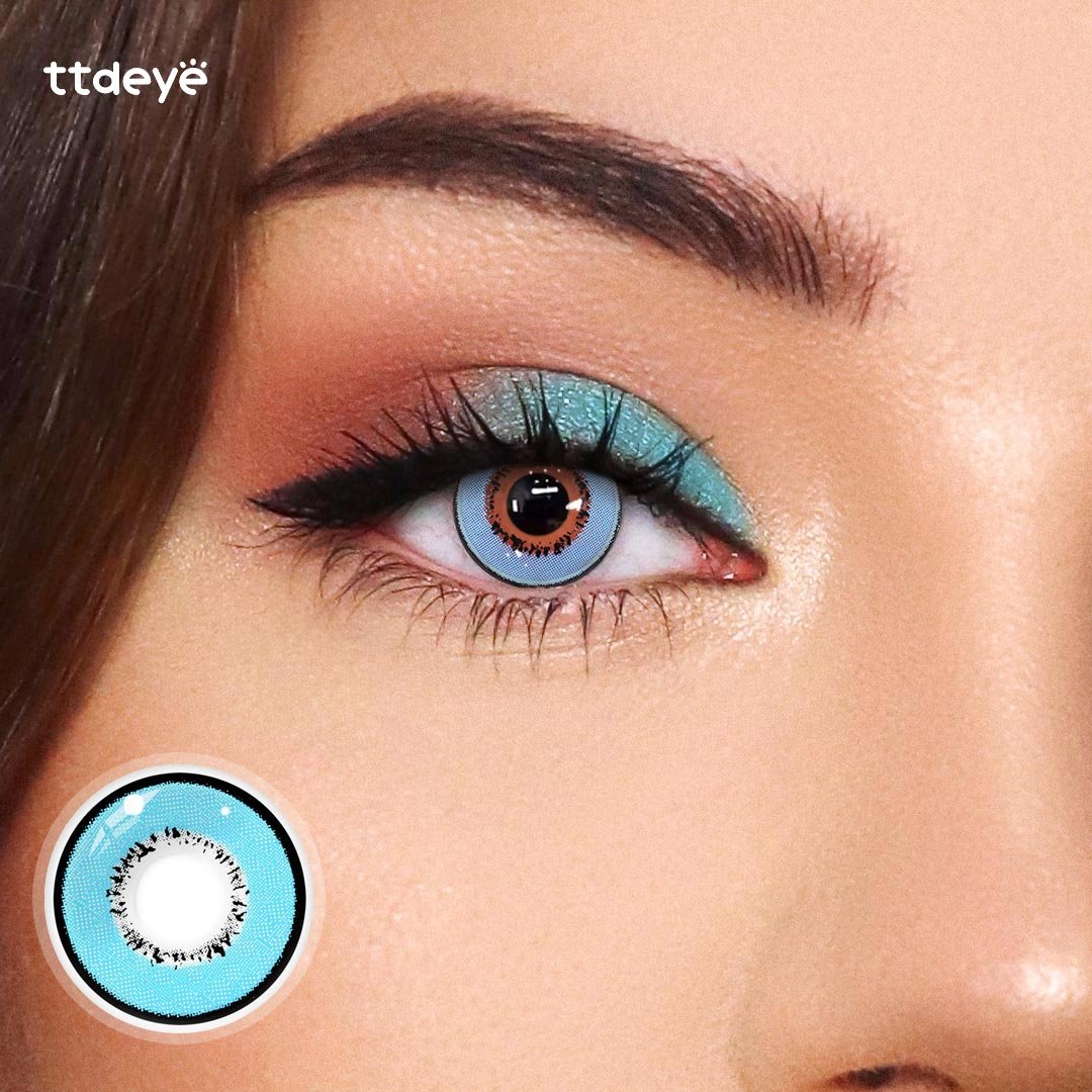 Order Magic Blue Colored Contact Lenses Online