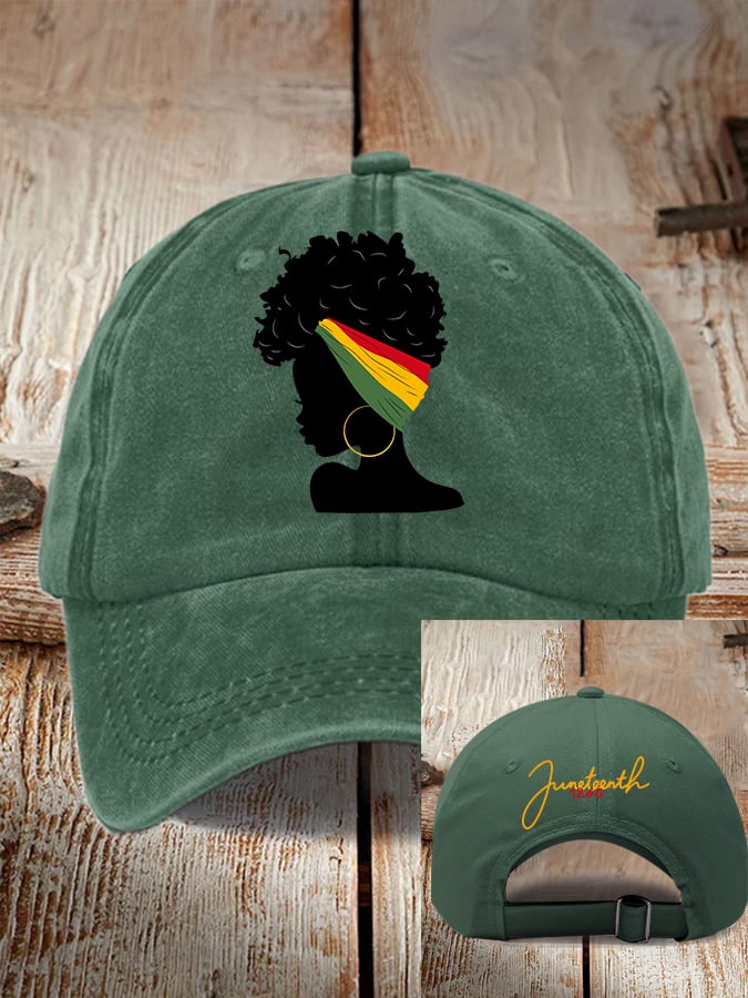 1865 Negro Juneteenth Printed Hat