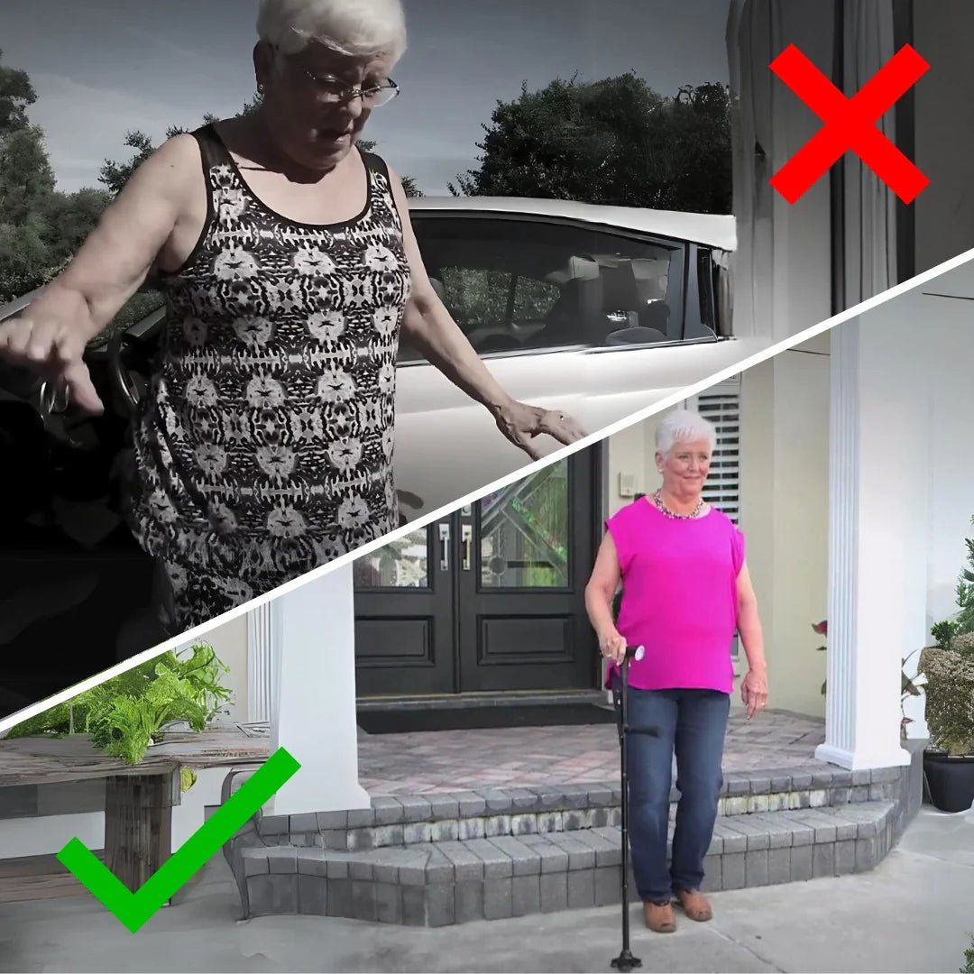 LED With alarm Walking Collapsible Telescopic Cane – Rrsstore